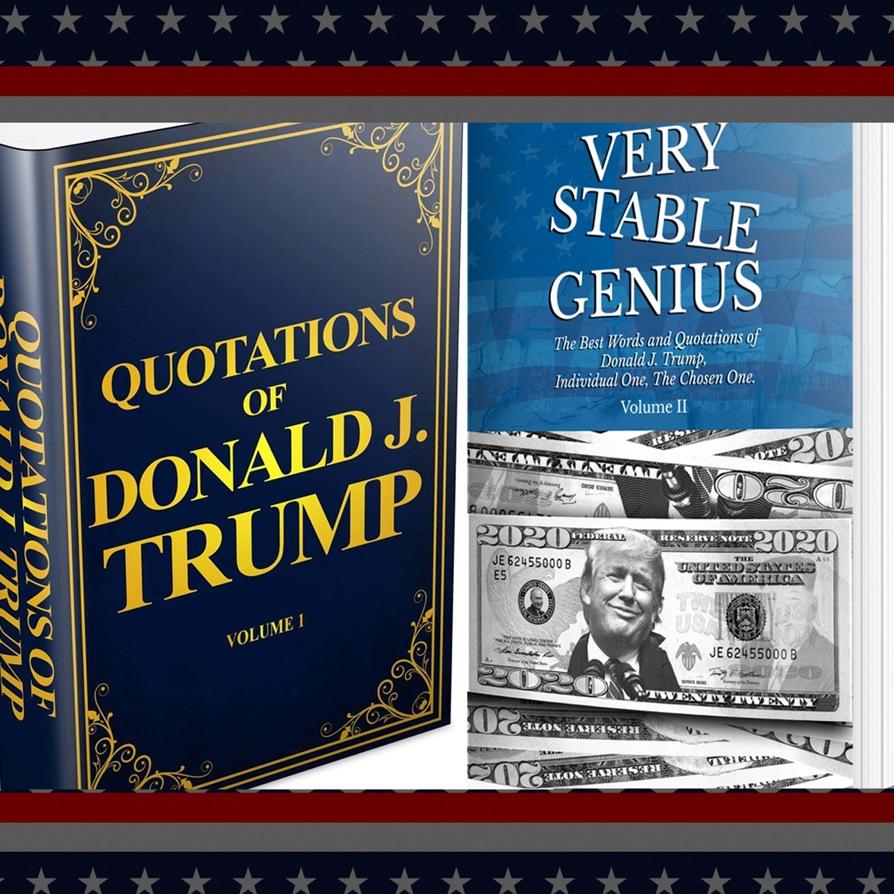 Very Stable Genius & Quotations of Donald J. Trump – paperback sale ...